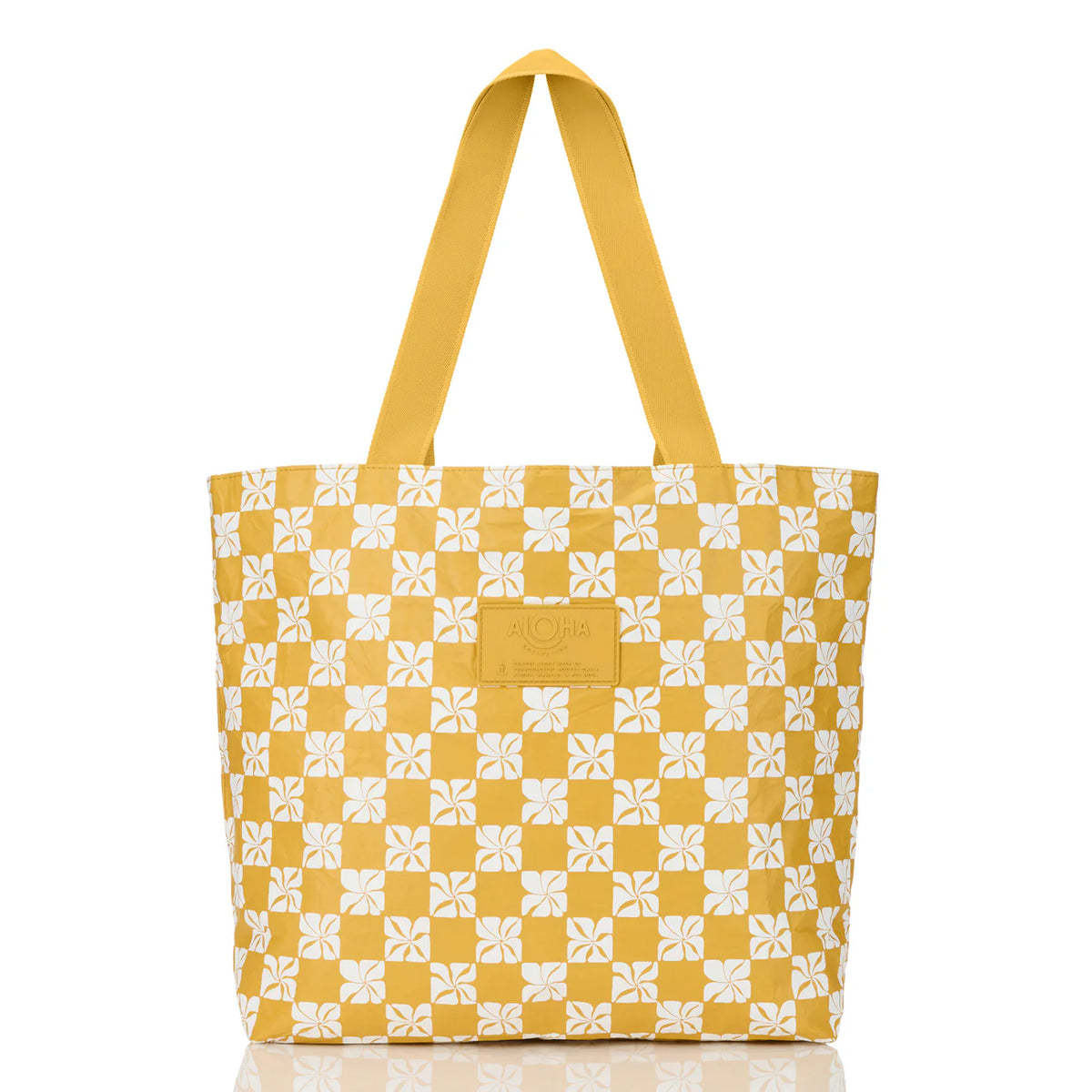 Aloha Collection "Pua Check" Day Tripper - Hot Mustard — Leilanis Attic