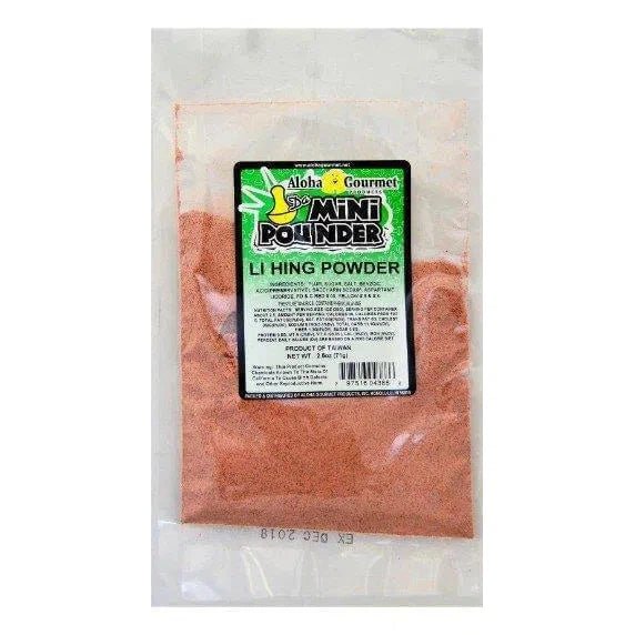 Aloha Gourmet Da Mini Pounder Li Hing Powder 2.5oz — Leilanis Attic