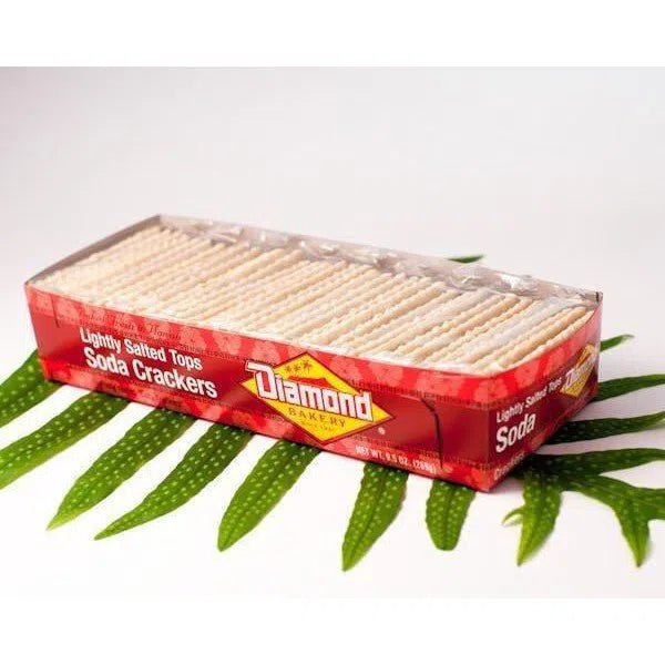 Diamond Bakery Crackers Lightly Salted Tops Soda 9.5oz — Leilanis Attic