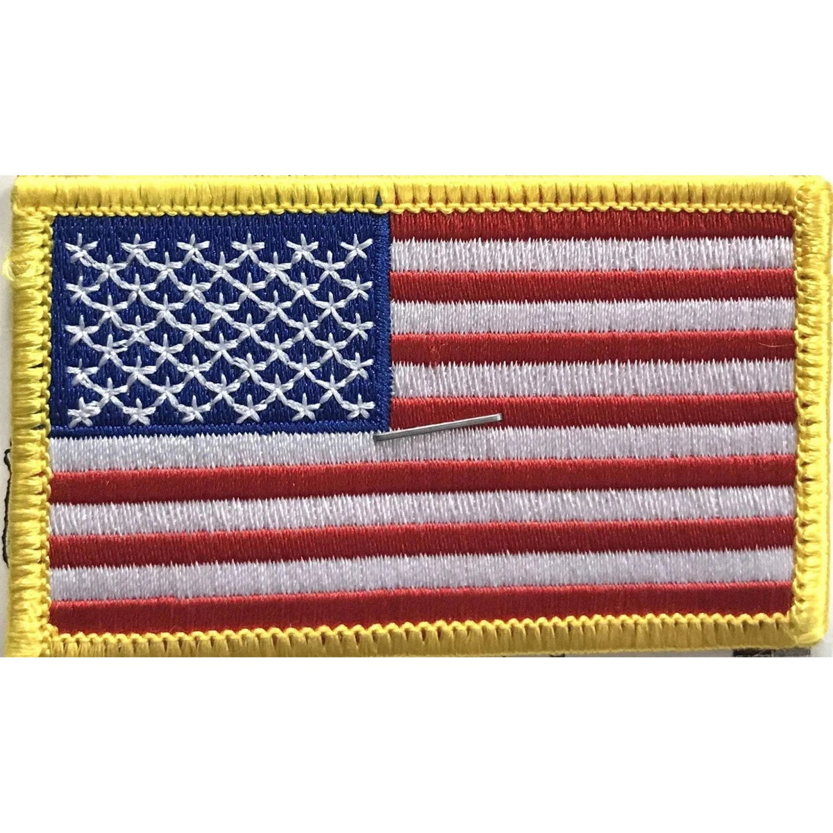 Embroidered Iron-On American Flag Patch — Leilanis Attic