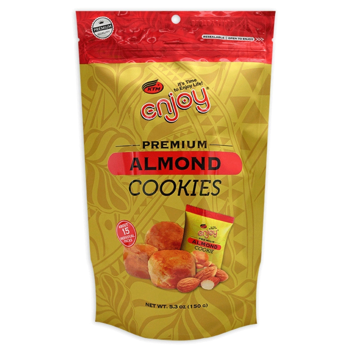 Enjoy Brand - Almond Cookies 5.3oz — Leilanis Attic