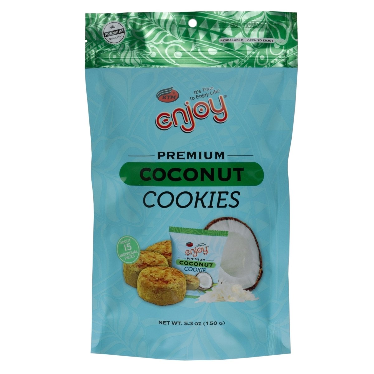 Enjoy Brand - Coconut Cookies 5.3oz — Leilanis Attic
