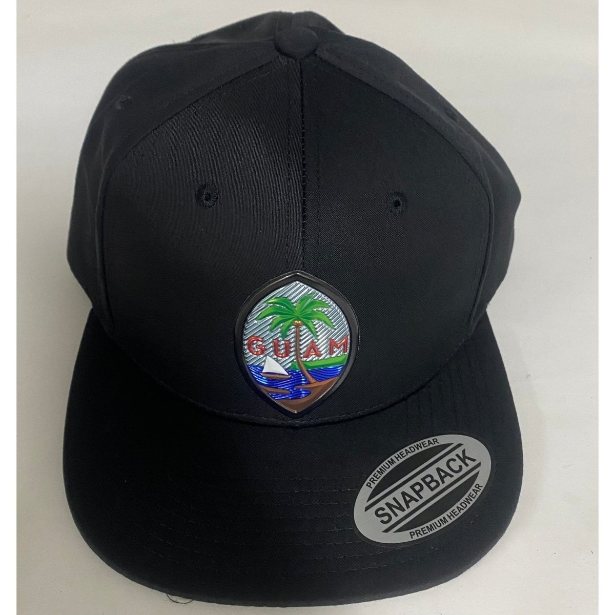 Guam 3D Seal Snapback Hat — Leilanis Attic
