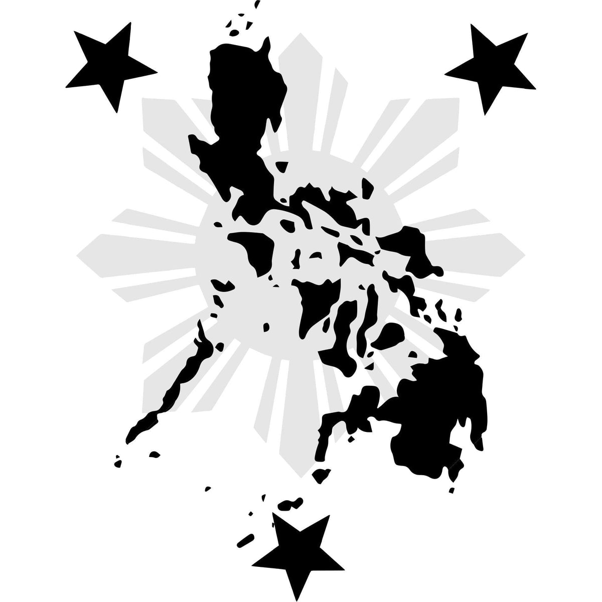 Laser Engraved Filipino Star Background Flask exclusive at Leilanis ...