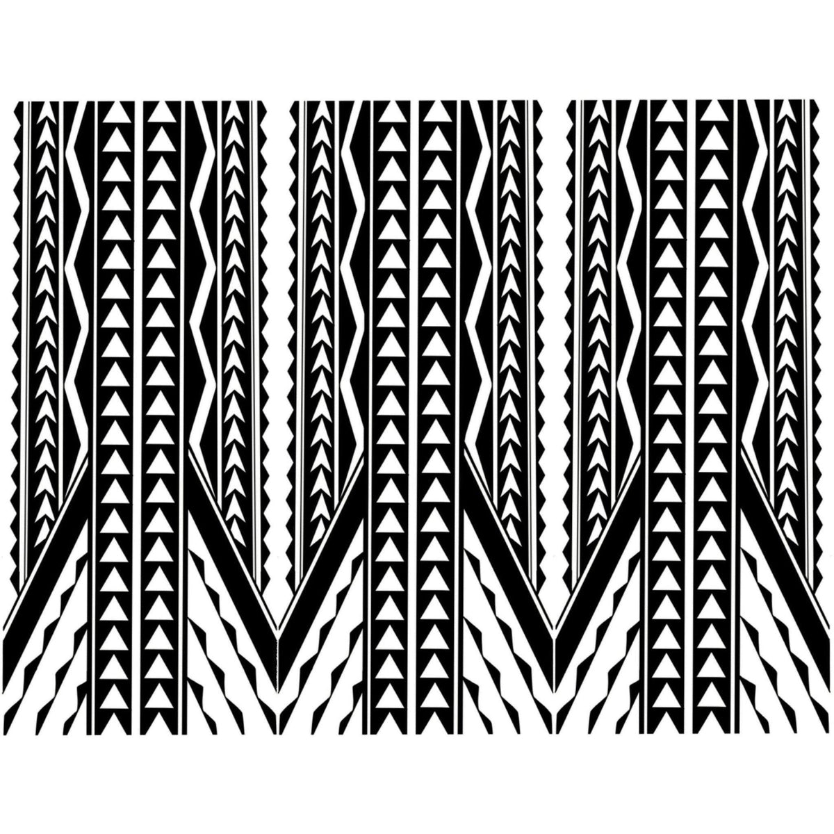 Laser Engraved Tribal Wrap 2 Flask exclusive at Leilanis Attic