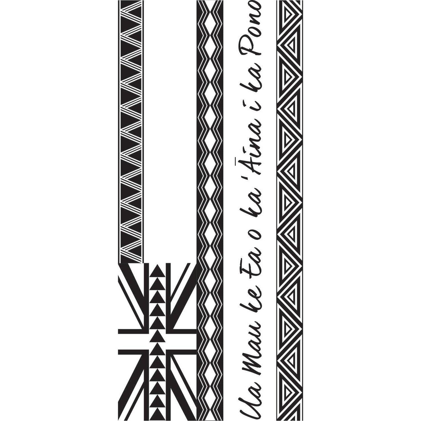 Laser Engraved Ua Mau Flag Flask exclusive at Leilanis Attic