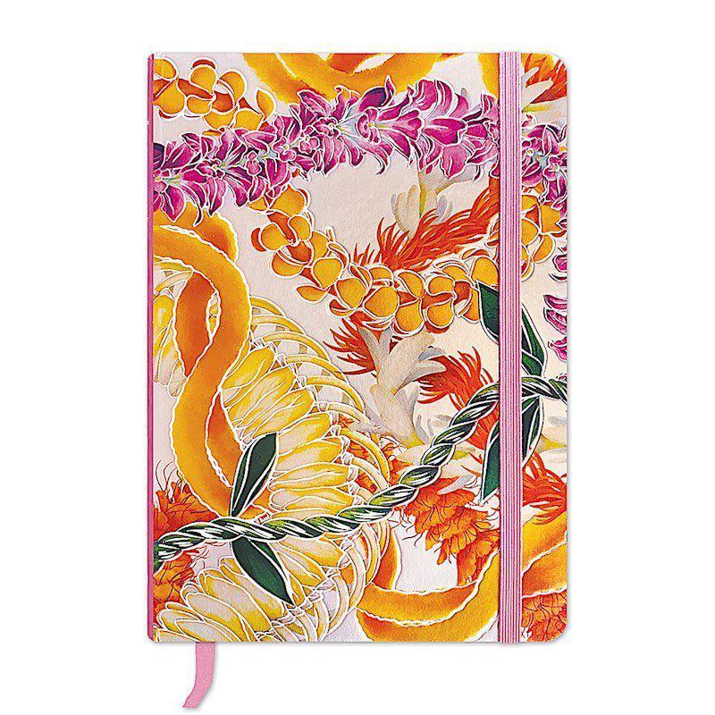“Leis Of Aloha” Foil Notebook with Elastic Band — Leilanis Attic