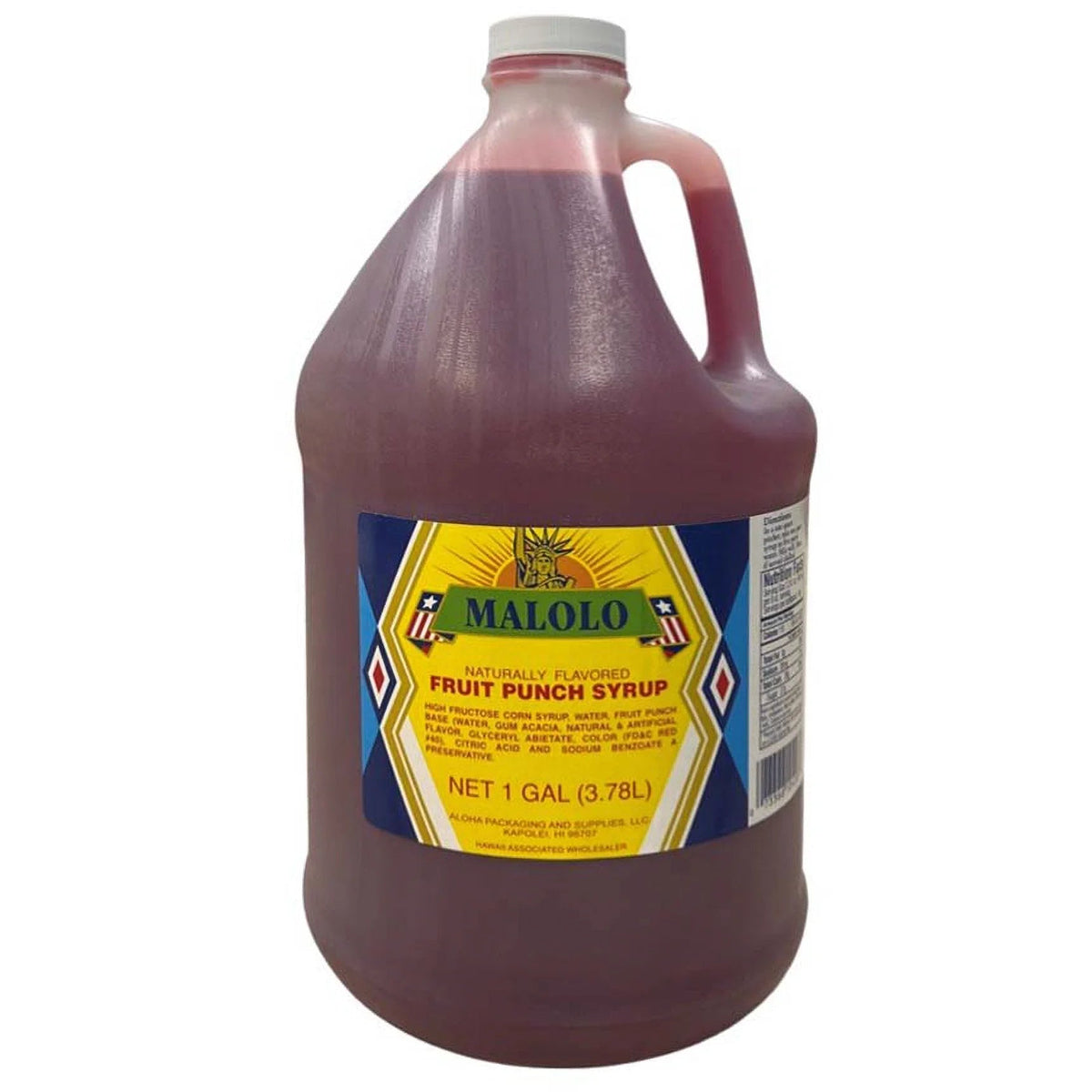 Malolo Fruit Punch Syrup Gallon — Leilanis Attic