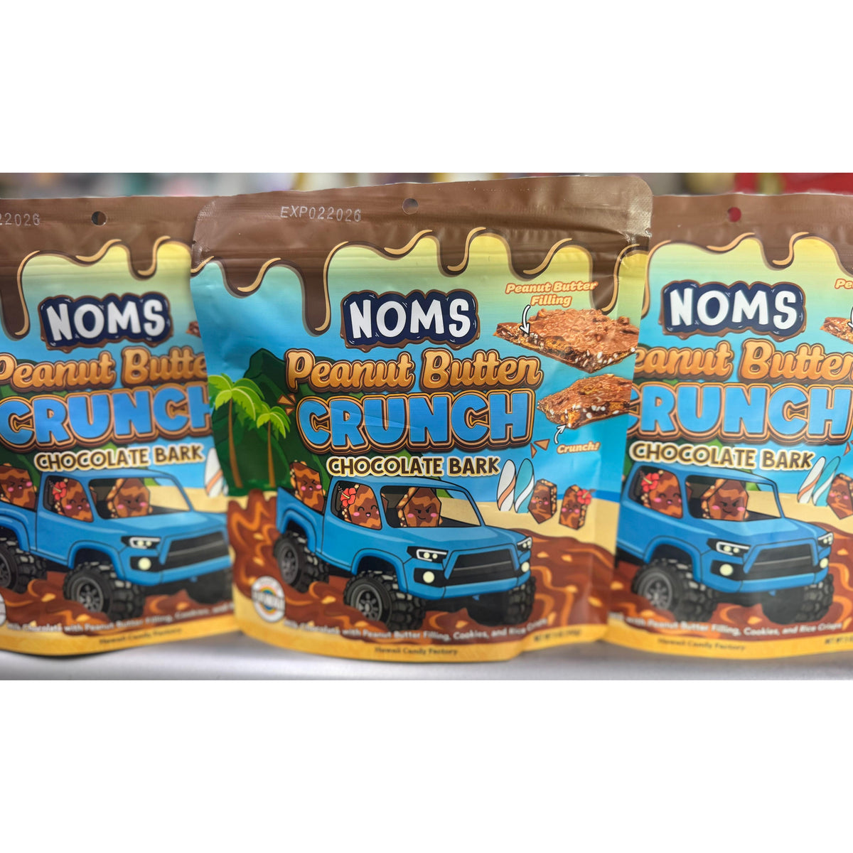Noms Ube Cookies Chocolate Bark - Limited Edition Hawaii Candy ...