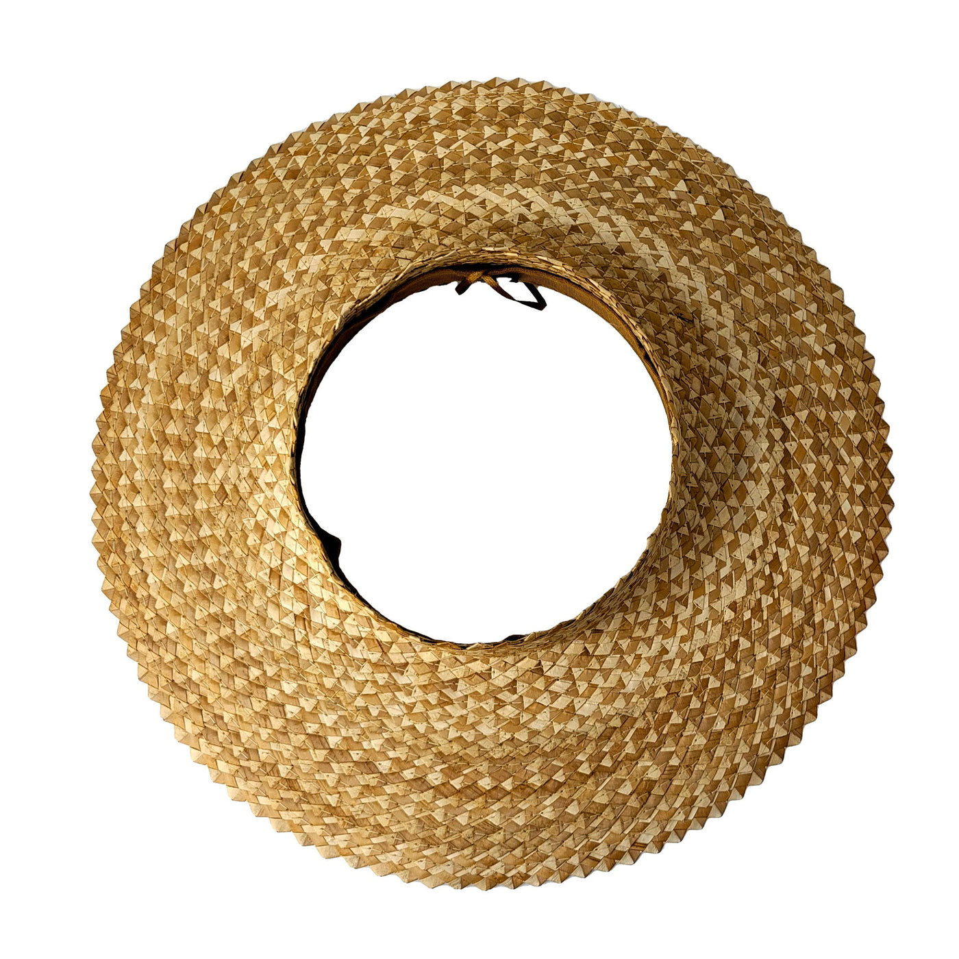 Pāpale Natural Crownless Hat — Leilanis Attic