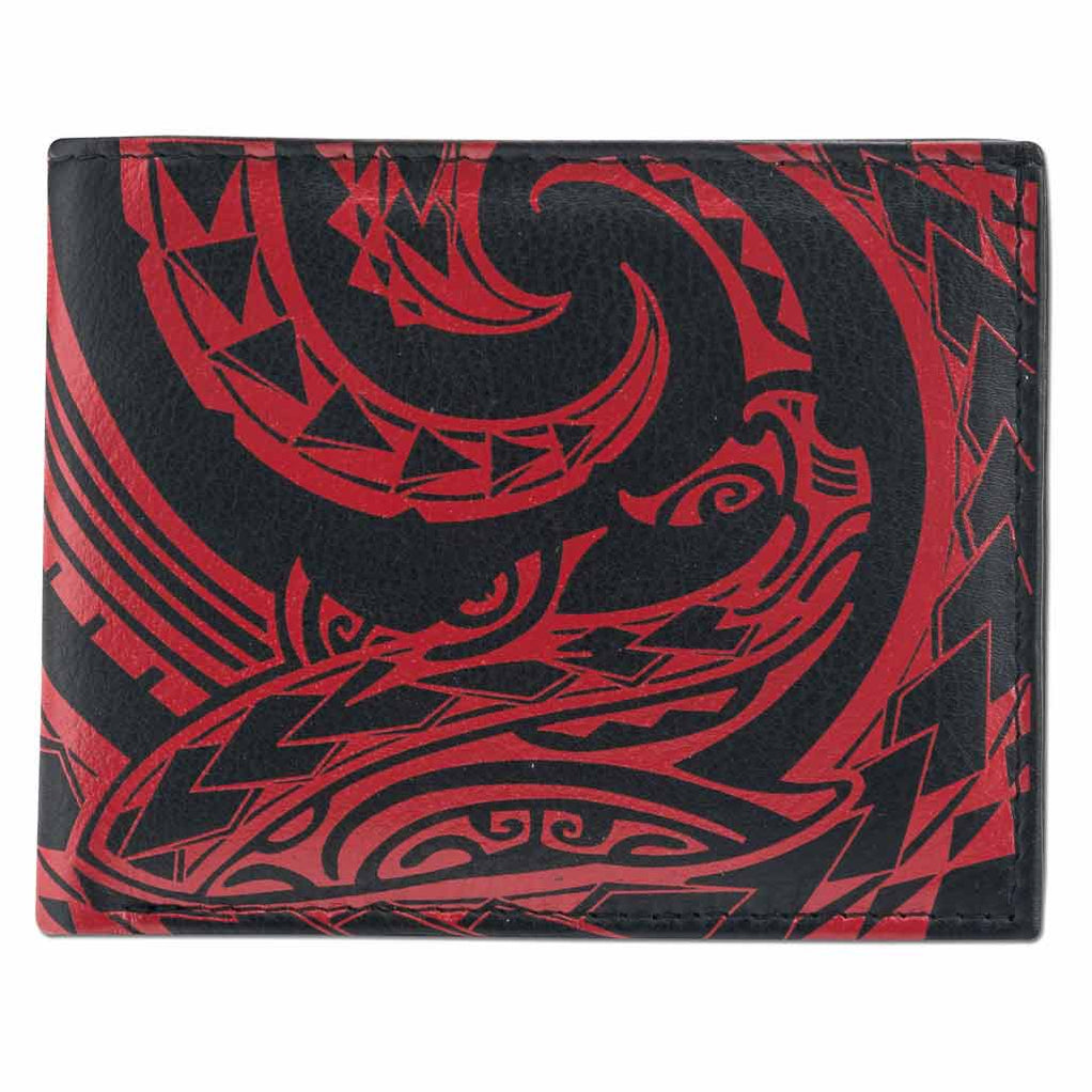 Polynesian Tattoo Bifold Wallet - Mano — Leilanis Attic
