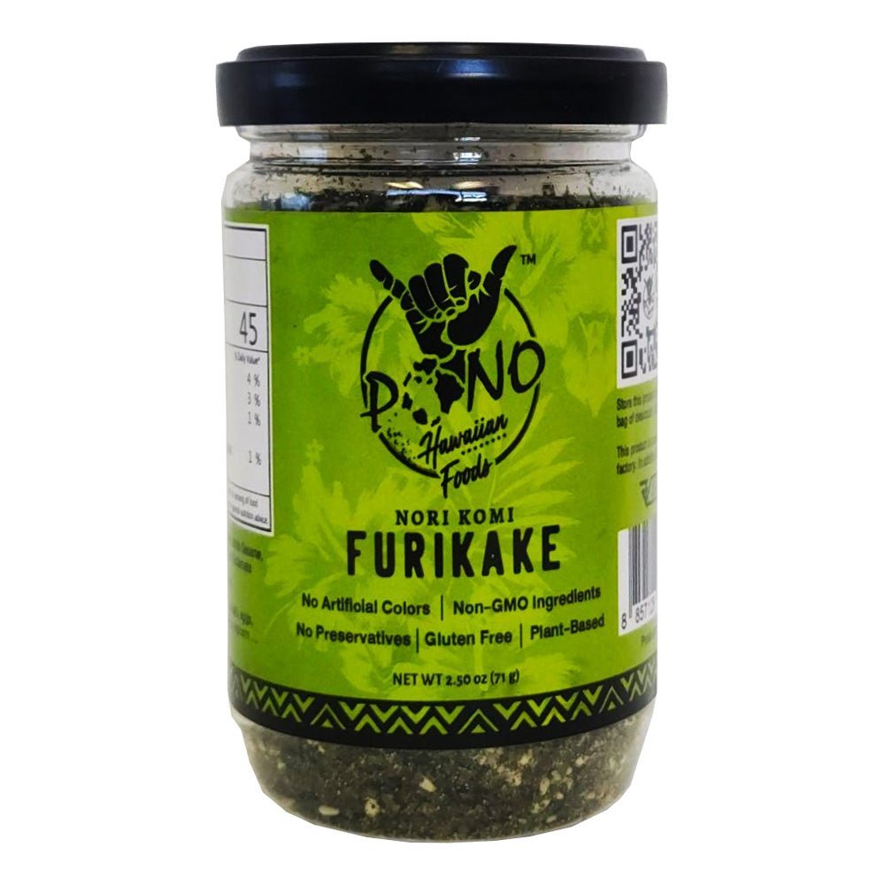 Pono Hawaiian Foods - Premium Furikake Nori Komi 2.5oz — Leilanis Attic