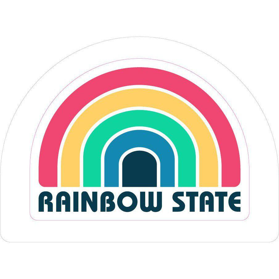 Rainbow State Sticker exclusive at Leilanis Attic