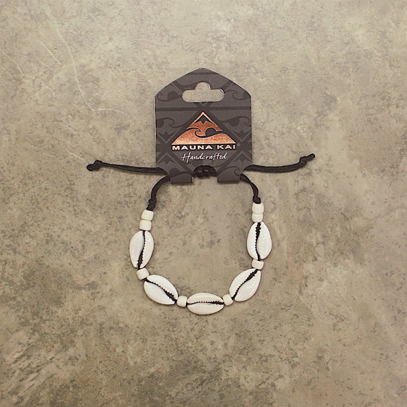 Sigay Adjustable Shell White Bead Bracelet — Leilanis Attic