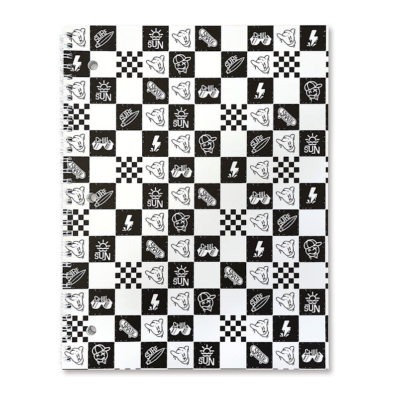 Spiral Notebook, Checker — Leilanis Attic
