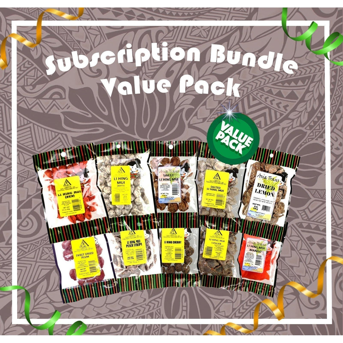 The Ultimate Crack Seed Subscription Bundle (10 Packs) — Leilanis Attic