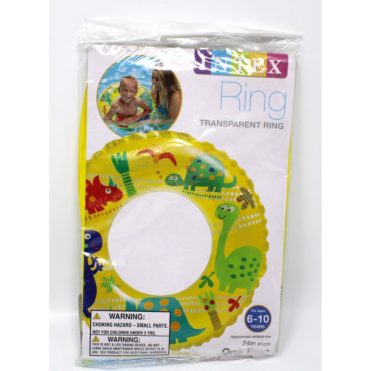 Transparent Ring Pool Floatie, Dinosaurs — Leilanis Attic