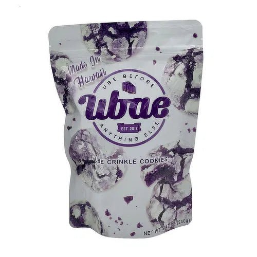 Ubae Crinkle Cookies 8.47oz — Leilanis Attic